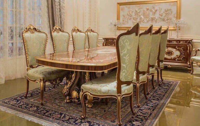 Dining Table Set in Pakistan | Sheesham Wood Furniture